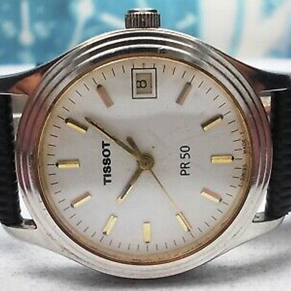 TISSOT PR50 DATE 'SWISS PACK' QUARTZ MEN'S WATCH, J174/274K ...