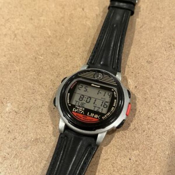 Timex Data Link Digital Watch. New Battery Installed. See Full Description. | WatchCharts ...