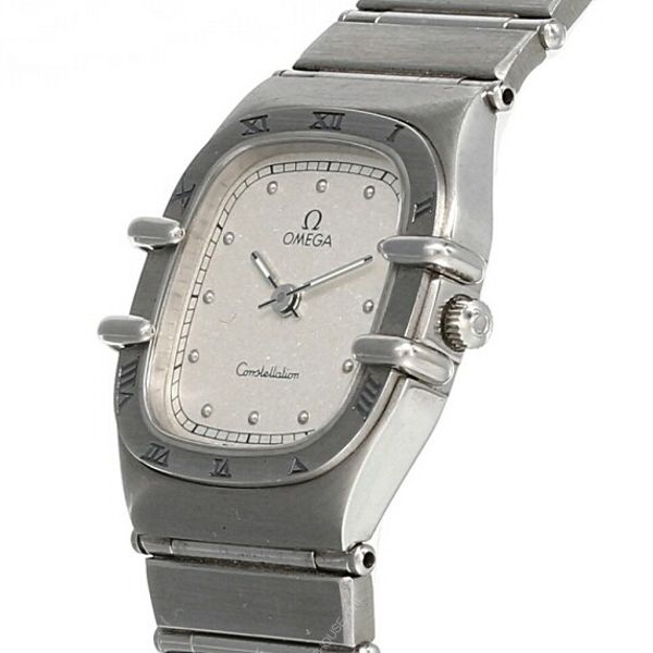 OMEGA Constellation Vintage Silver Dial SS Women's Watch 1455 -Store ...