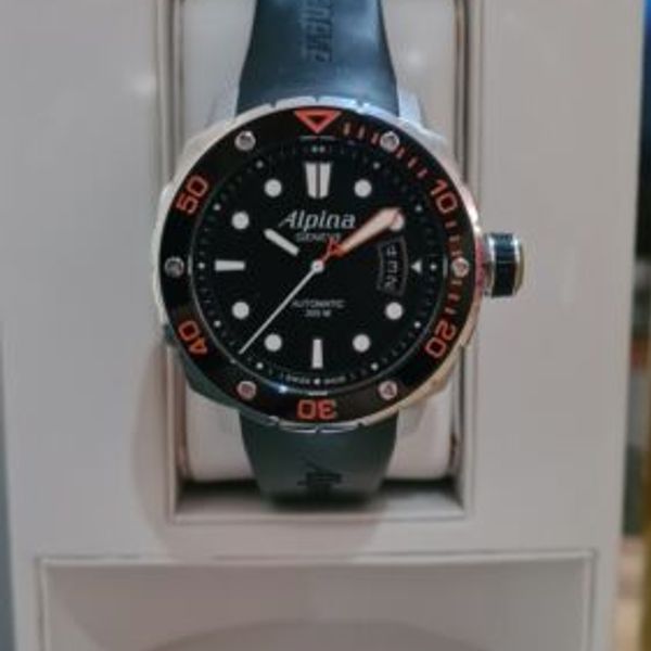Mens Alpina Extreme Diver Swiss Automatic Divers Watch - Rare! Near ...