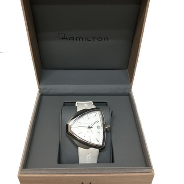 HAMILTON Ventura Elvis 80 white dial H245050 (H24505311) overhauled ...