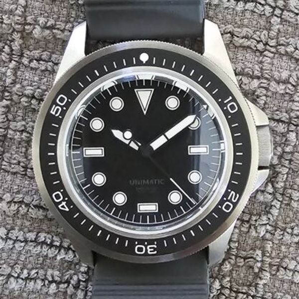 UNIMATIC U1S-PD5 Limited Edition Swiss Auto 500M Diver Watch NEAR MINT ...