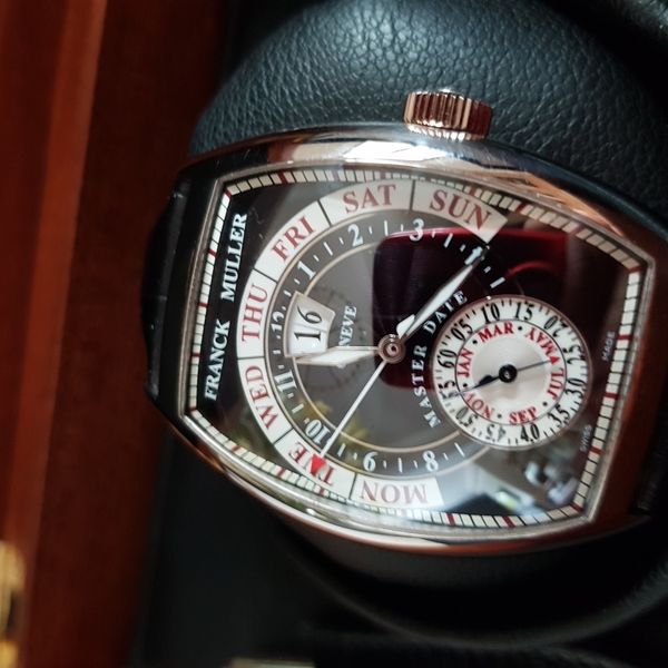 FS: Franck Muller 8880 Grande Date GD, White Gold, Full Set, Papers ...