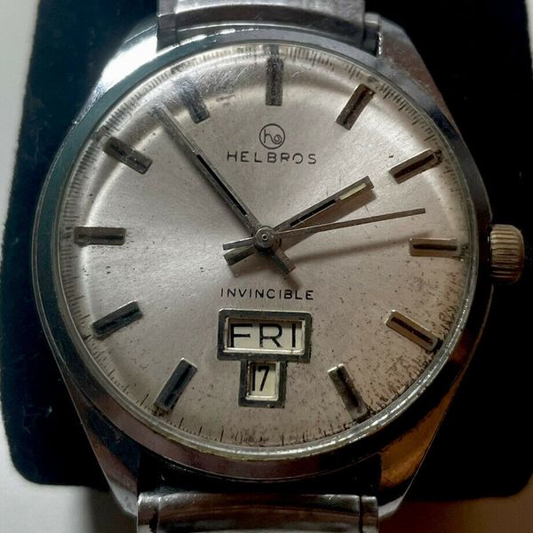 Helbros Invincible Day Date - Manual Winding Watch | WatchCharts ...