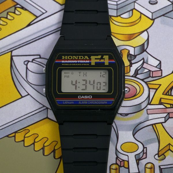 [WTS] Casio Honda F1 Racing Team Extremely Rare Vintage 415 F-87 ...