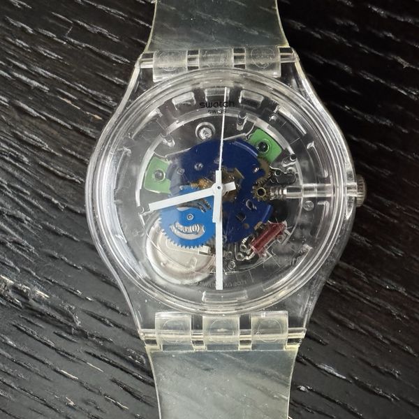 Swatch Watch RANDOM GHOST SUOK111 Jelly Original Band | WatchCharts ...