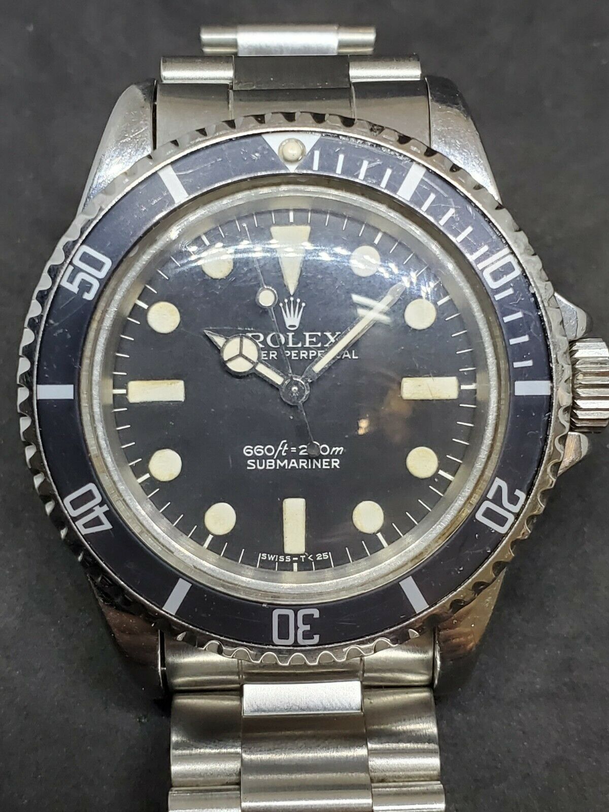 1978 Rolex Submariner Ref. 5513 Maxi I Feet First with 5.5 M S/N ...