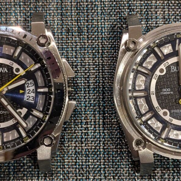 2 Bulova Menâ s Watch - Precisionist Champlain - Model # 96B131 (READ ...