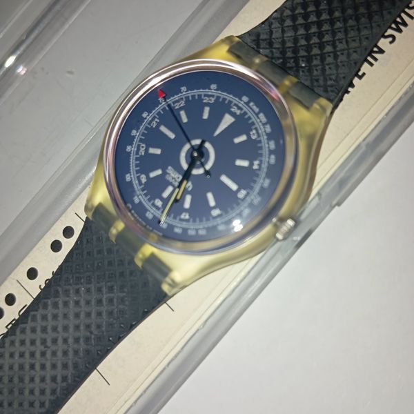 OROLOGIO SWATCH GENT 1990 TURBINE GK117 NUOVO PERFETTAMENTE FUNZIONANTE ...