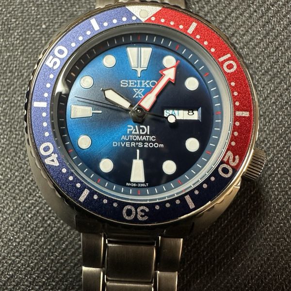Seiko Prospex PADI Automatic Stainless Steel Men's Diver's Watch SRPE99 ...
