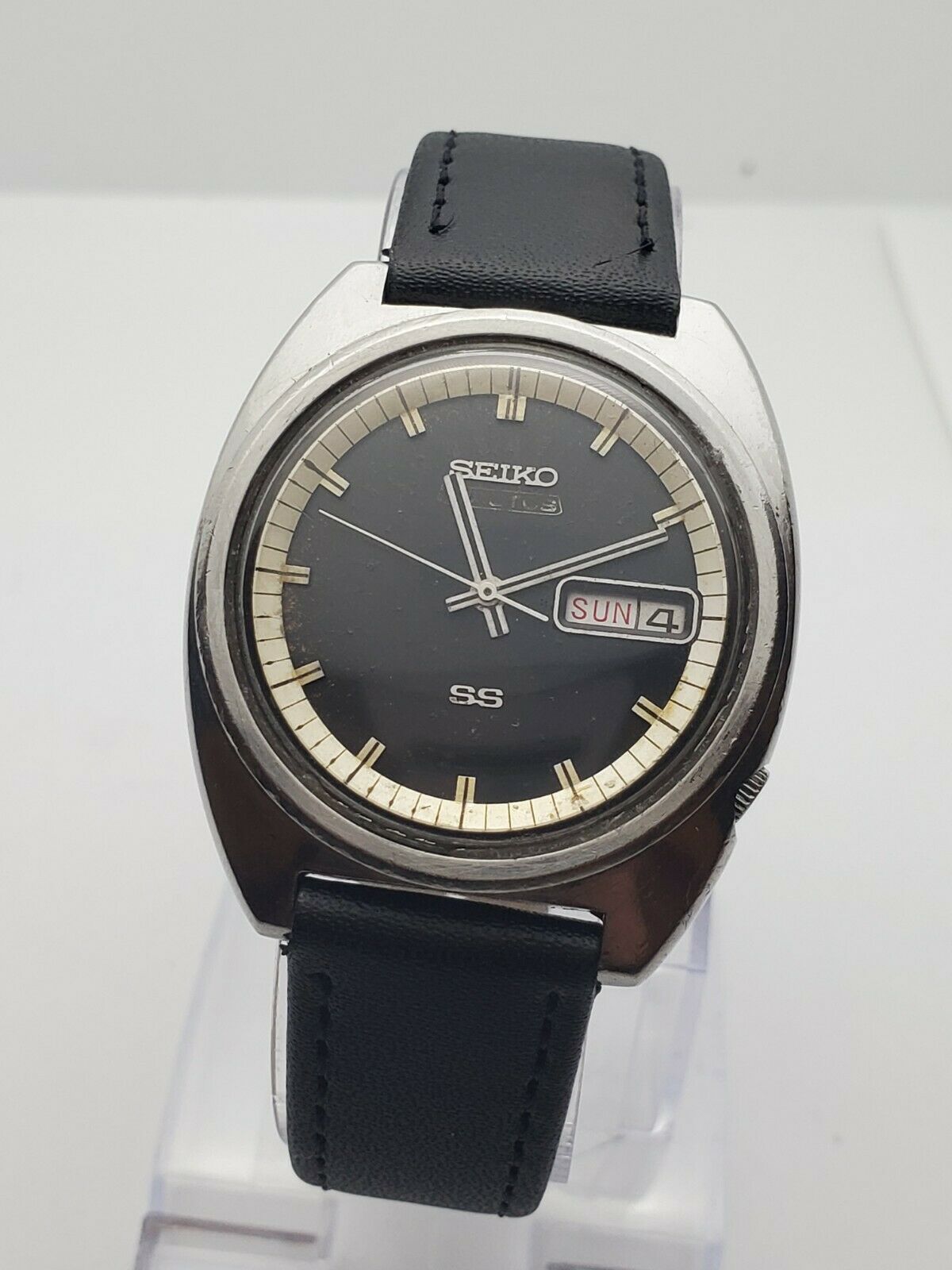 Vintage SEIKO SS 6106-8420 SEIKO ACTUS Automatic 23Jewels Men's Watch ...