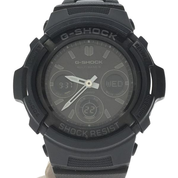 [Used] CASIO Solar watch G-SHOCK/Digi-Ana/Black/Black/AWG-M100BC-1AJF ...