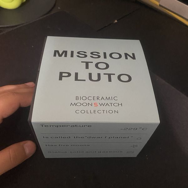 OMEGA x Swatch Mission To Pluto Moonswatch Speedmaster | WatchCharts ...