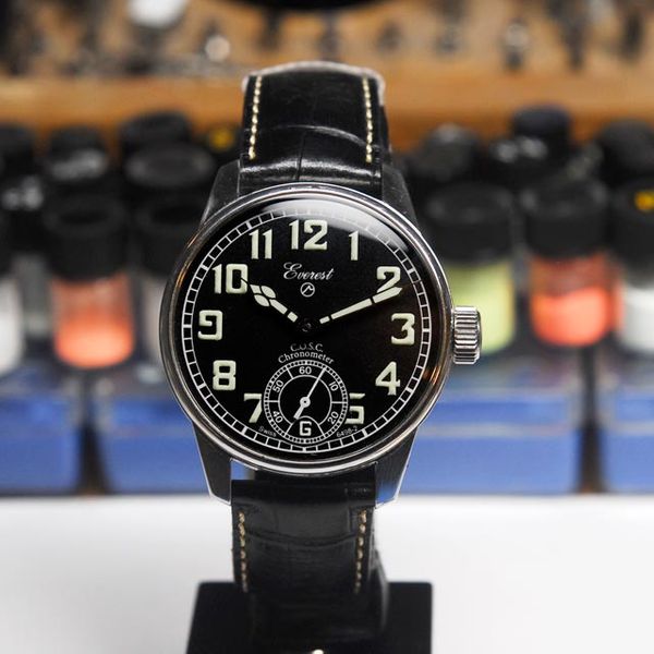 Everest Pilot Watch C.O.S.C. 6498-2 17jewel Reduced | WatchCharts ...