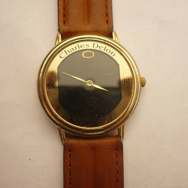 Charles Delon 1097G Quartz Thin Watch | WatchCharts Marketplace