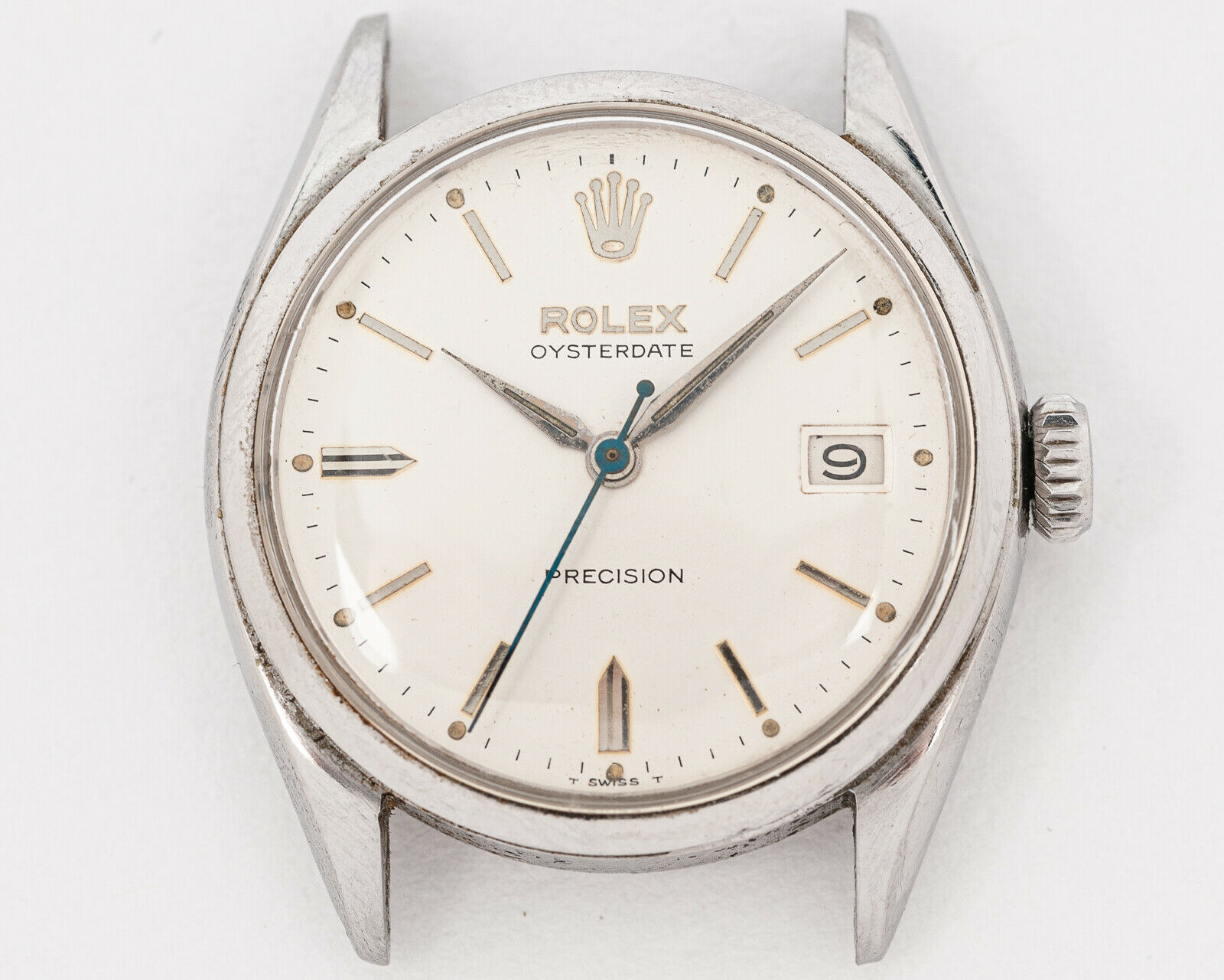 Vintage 1961 Rolex Stainless Steel Oysterdate Ref. 6094 out of an ...