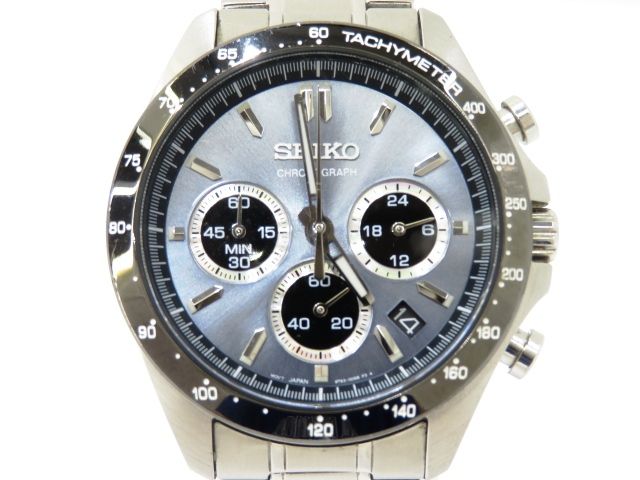 SEIKO Spirit Chronograph SBTR013 8T63-00D0 Quartz Watch * Used ...