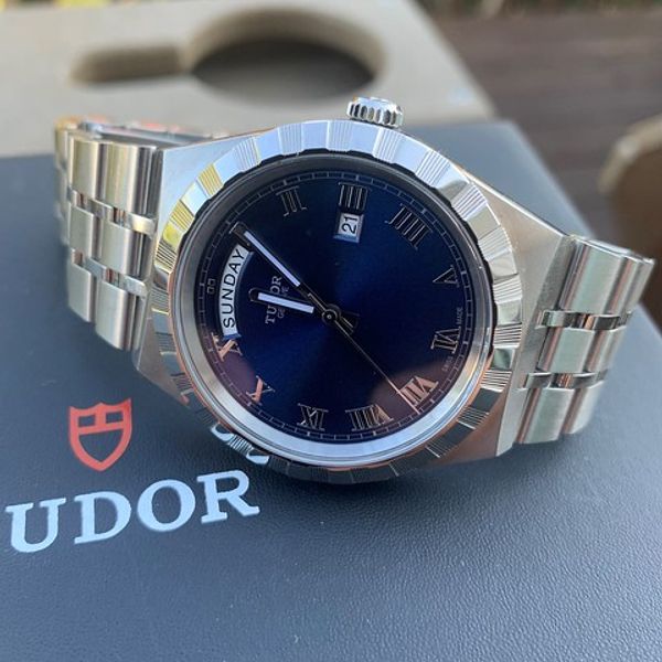 FS: Tudor Royal 41 mm Ref 28600 Sun-Ray Blue 2024 - $1595 | WatchCharts