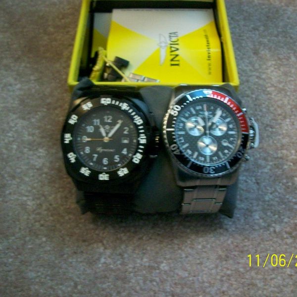 FS: Invicta 11283 carbon fiber& stainless chrono like new. $40 shipped ...