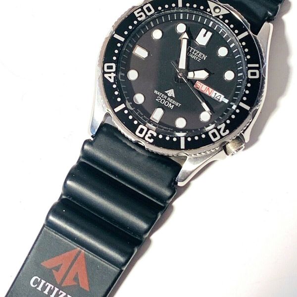 Vintage Citizen Promaster 5502 Men's Diver's Watch 200m Quartz w ...