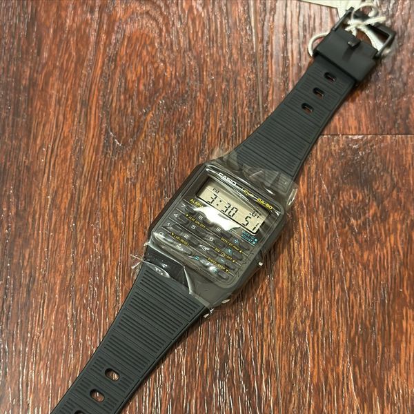 Casio CA-50 Calculator Watch Nissan Vintage 80s Module 437 Rare ...