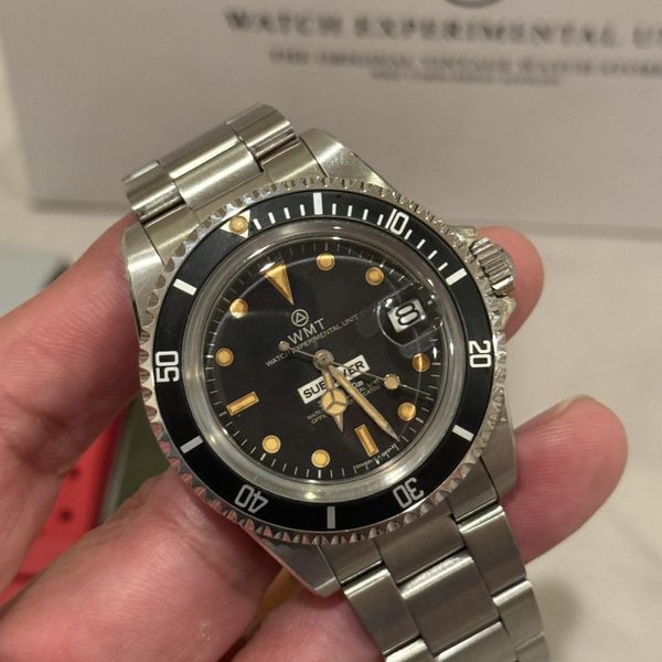 [WTS] WMT submariner “comex” vintage dive watch with straps ...