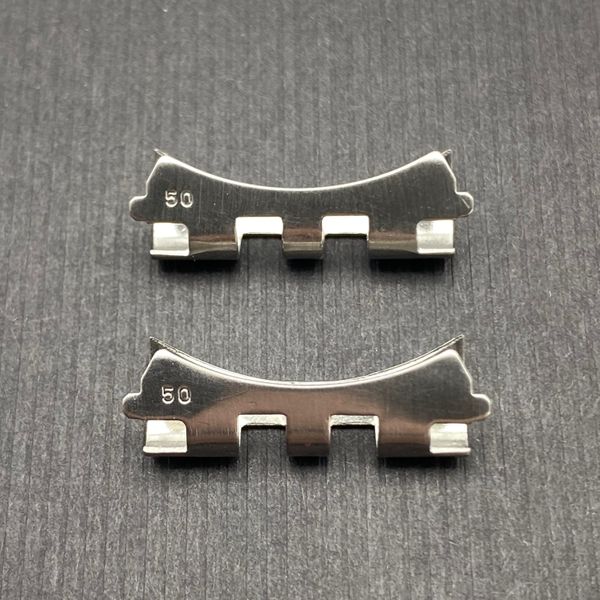 FS: Rare Pair of Rolex 50 endlinks for 1675/6542 GMT on Oval Jubilee ...