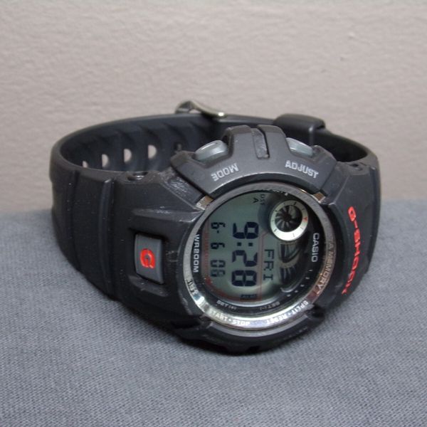 Men's CASIO "G-Shock" Digital Watch G-2900 w/ New Battery - Works Great ...