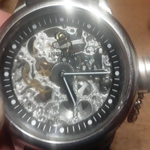 Invicta 1088 Russian Diver Mechanical Menâ s Watch Needs Band ...