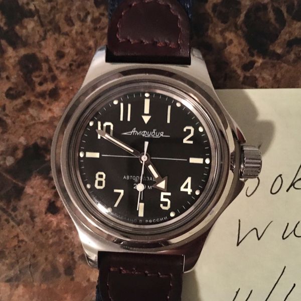 FS: Vostok Amphibia 120 Pilot Mod Dive Watch | WatchCharts