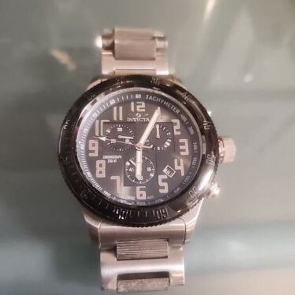 Invicta 1959 Russian Diver Black & Stainless | WatchCharts Marketplace