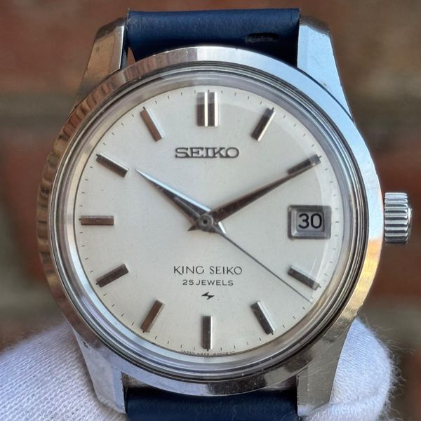 Vintage Seiko ks 4402-8000 King Seiko Hand Wind Watch 35MM ...