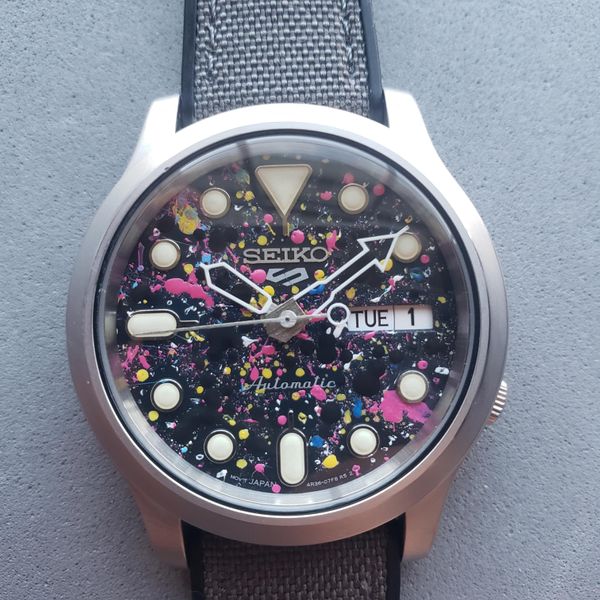 [WTS] Modded Seiko 5 SNK w/hand painted dial | WatchCharts Marketplace