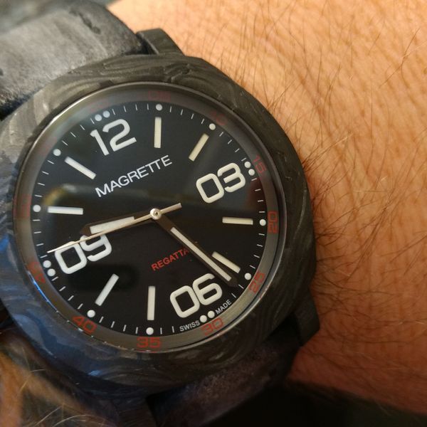 Magrette Regattare Forged Carbon Fiber Prototype (FSO) | WatchCharts ...