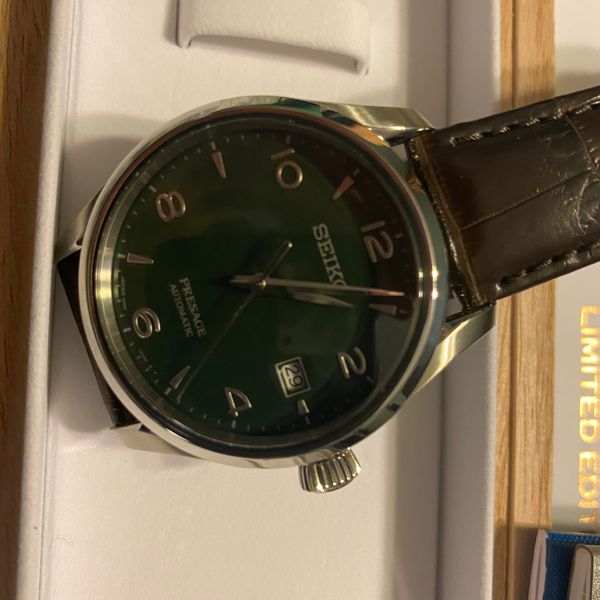 [WTS] Seiko Presage Green Enamel Limited Edition | WatchCharts Marketplace