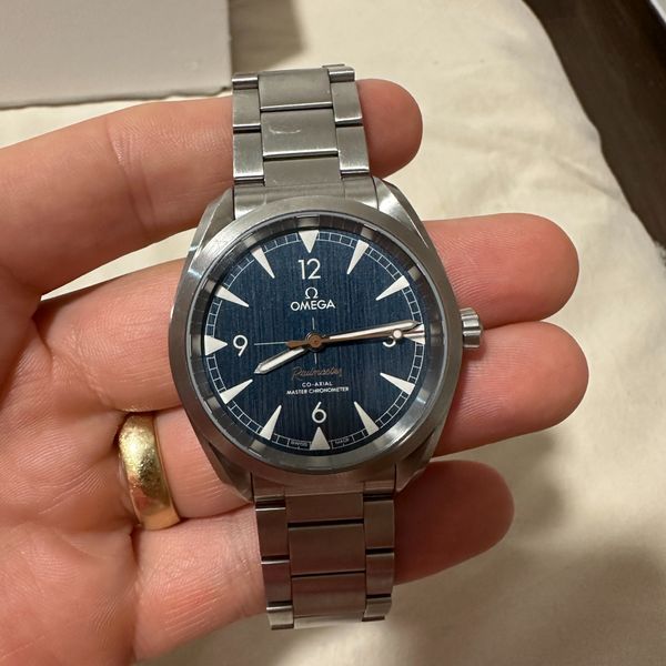 OMEGA Seamaster Railmaster 40mm Blue Dial ref. 220.10.40.20.03.001 ...