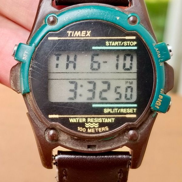 Timex Vintage Digital Watch New Battery, Keeps Perfect Time, Day and Date | WatchCharts