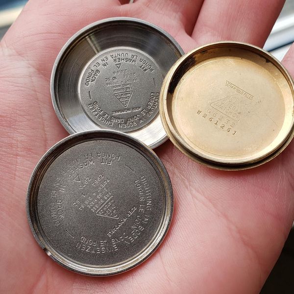 [WTS] 3 Vintage Omega Casebacks- Seamaster, Custom Engraving, Etc ...