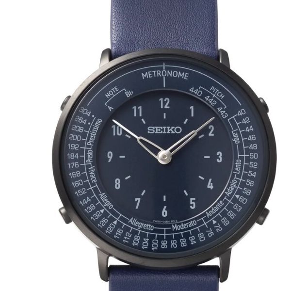 SEIKO Metronome Watch Standard Line Color Vavy blue SMW004A New from ...