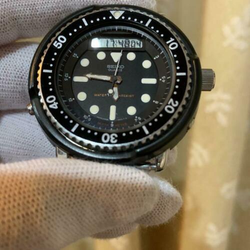 SEIKO H558-5000 hybrid diver Seiko analog digital watch E1 | WatchCharts