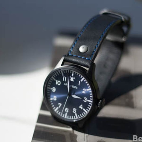 [WTS] Tissot Le Locle White Textured Dial and an ARCHIMEDE Pilot Blue ...