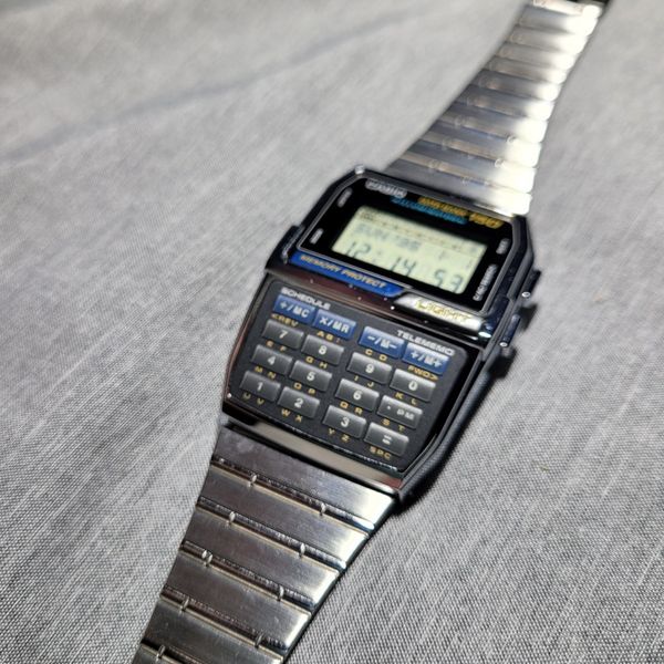 Casio DBC-1500 Vintage Digital Watch Databank Telememo 150 ...