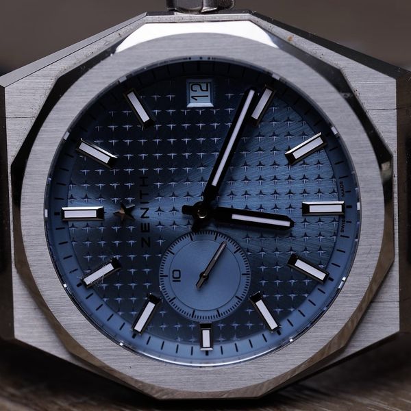 Zenith Defy Ice Blue Men's Watch - 03.9300.3620/15.I001 - Full Set With ...