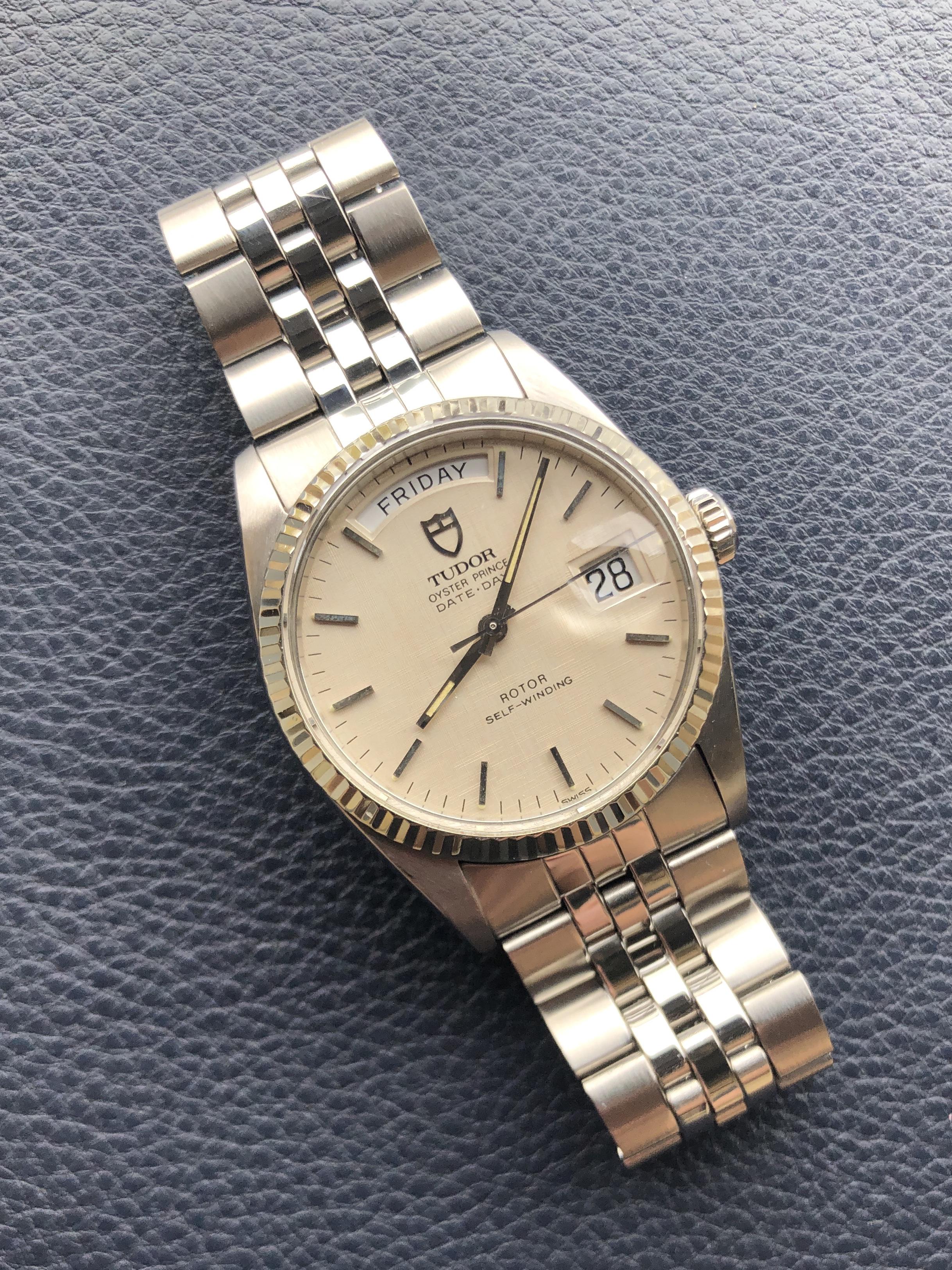 [WTS] Tudor Prince Date Day 94614 Linen Dial | WatchCharts