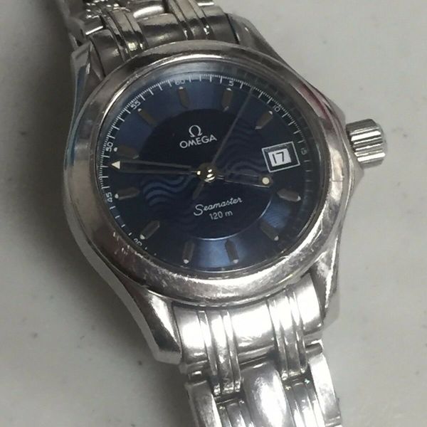 LADIES OMEGA WAVE DIAL SEAMASTER 120M WATCH | WatchCharts Marketplace