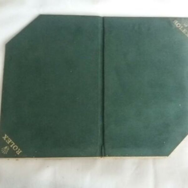 Vintage ROLEX Dealer Fold Out Display Tray Shop Mat Folder Pad 1970s ...
