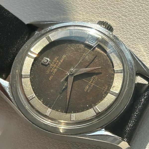 FS / Universal Polerouter 1960s tropical dial | WatchCharts Marketplace