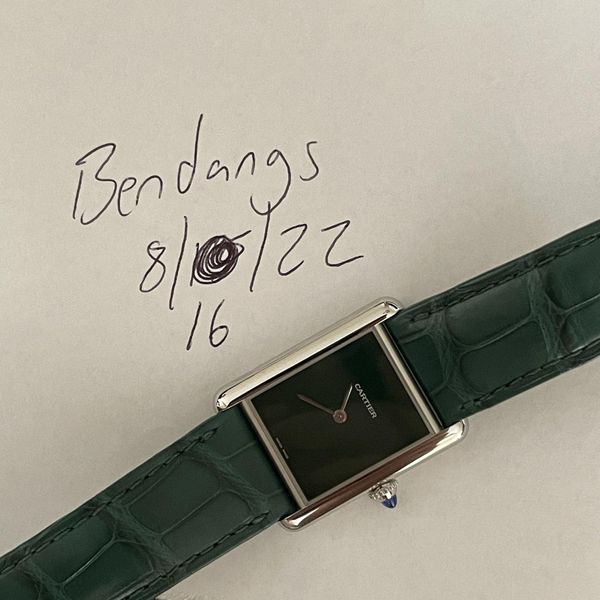 [WTS] Cartier Tank Must Green | WatchCharts