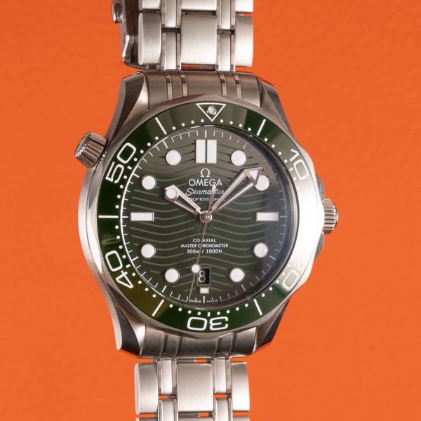 FS Omega Seamaster Professional Green Ceramic | WatchCharts Marketplace