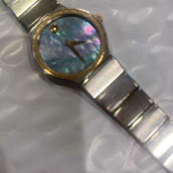 RARE Movado OPAL DIAL Watch 14k SS GORGEOUS OPAL DIAL! | WatchCharts ...
